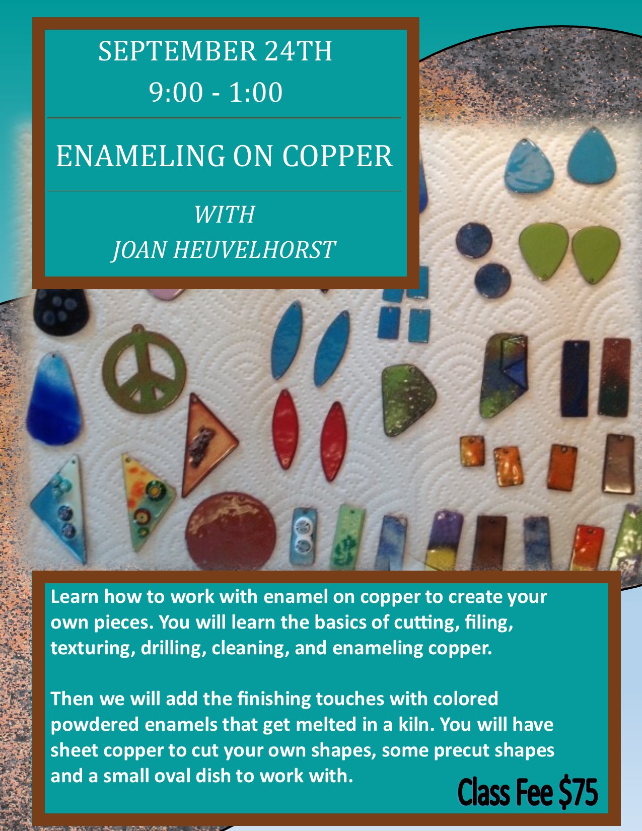 Copper Enamel Poster Build | CALUMET ART CENTER
